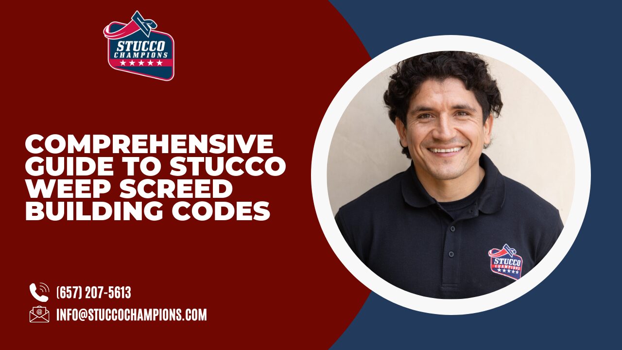 Stucco Weep Screed Building Codes: A Comprehensive Guide