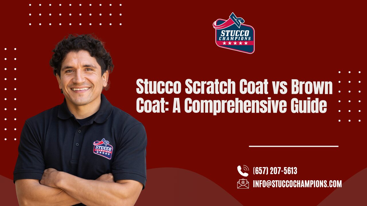 Stucco Scratch Coat vs Brown Coat: A Comprehensive Guide - Stucco Champions