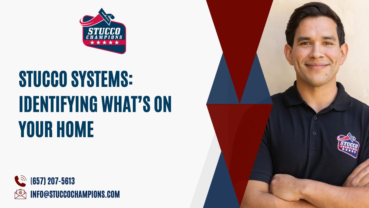 Stucco Systems: Identifying What's on Your Home - Stucco Champions