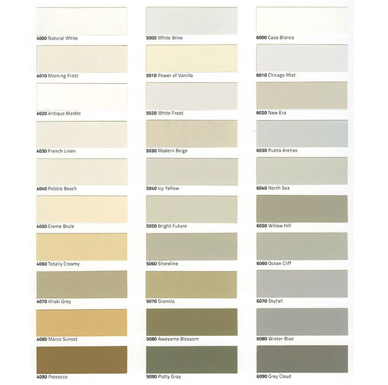 7 Stucco Color Charts: Your Ultimate Guide | Stucco Champions