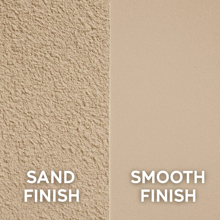 Sand or Smooth Finishes? 5 Key Stucco Differences Explained